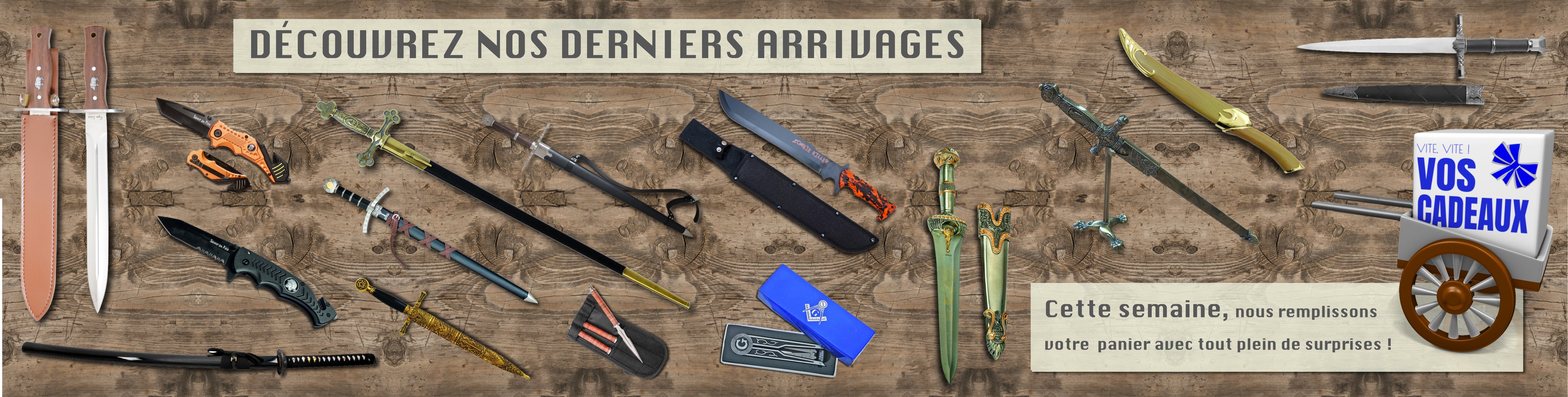 ETS FUENTES - Spécialiste reproduction d'armes anciennes et médiévales